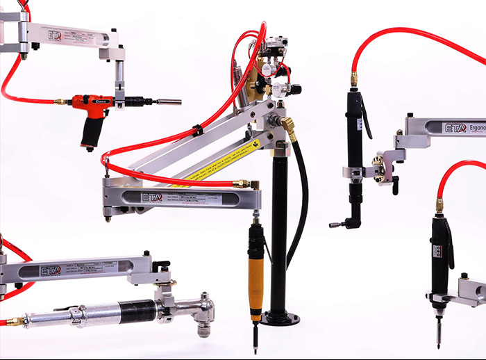 Ergonomic Tool Arms - Rowe Sales & Service